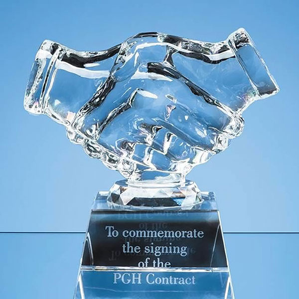 Engraved Optical Crystal Awards & Trophies