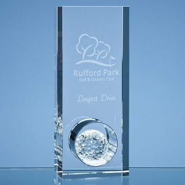 Engraved Crystal Sports Awards from Crystal-Awards-Supplier.co.uk