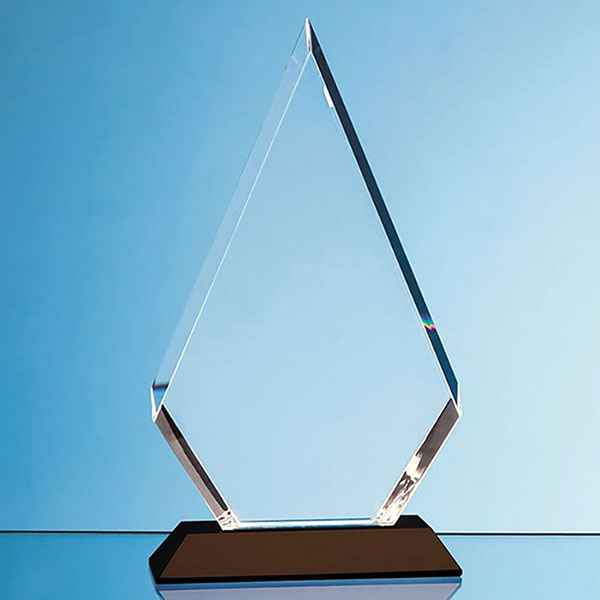 Engraved Optical Crystal Awards & Trophies
