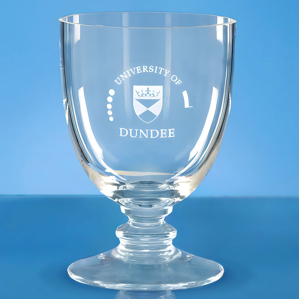 16.5cm Handmade Glass Presentation Chalice